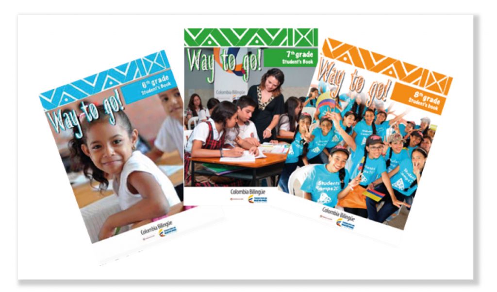 Libros de texto de inglés Way to go! (grados 6.º, 7.º y 8.º) - Ruta Maestra